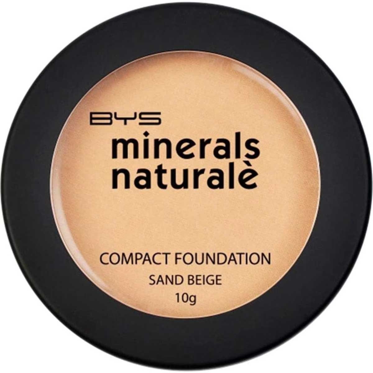 BYS Minerals Naturale Compact Foundation – Sand Beige 10g – The ...