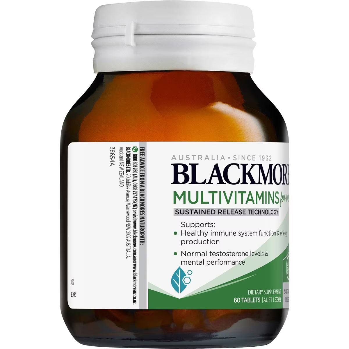 Blackmores Multivitamins For Men Release Tablets 60 Pack – The Australian Products