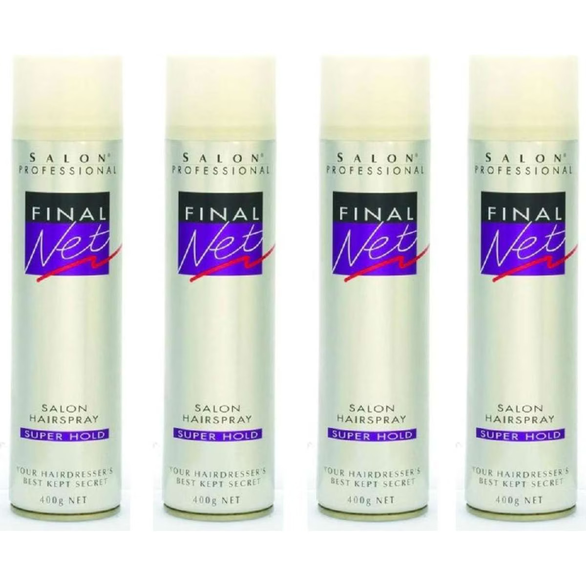 Final Net 4 x Hairspray Super Hold 400g Hair Styling – The Australian ...