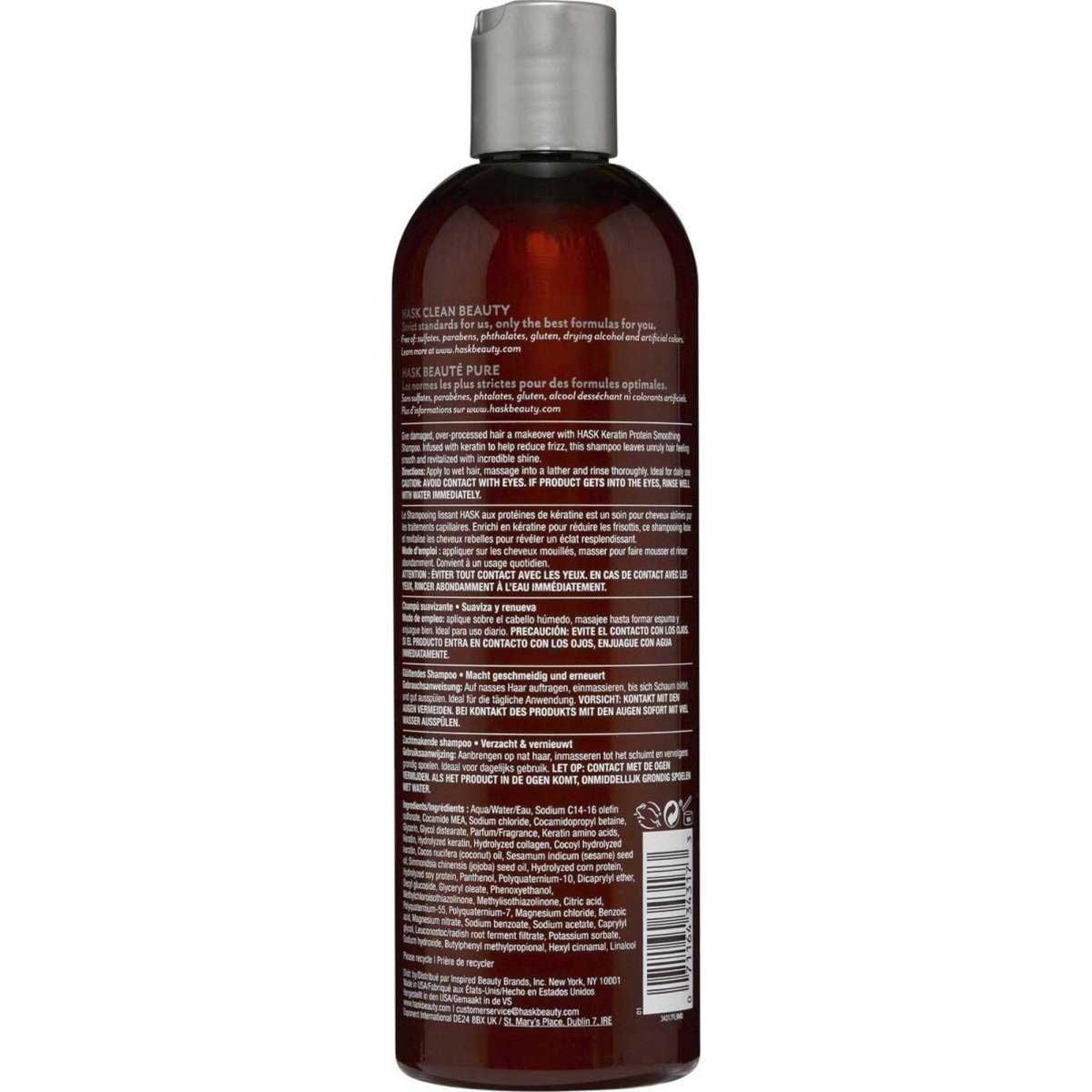 HASK Keratin Protein Smoothing Shampoo 355ml – The Australian Products