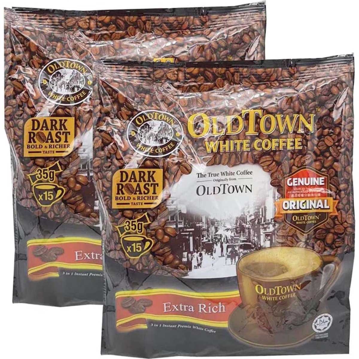 Old Town 3 in 1 Coffee Espresso 15 bars 525g x 2Pack – The Australian Products