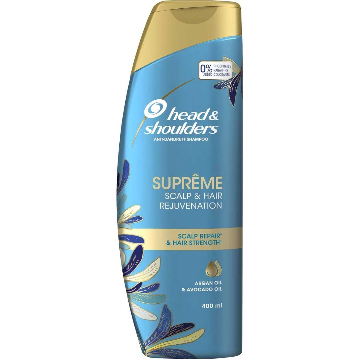 Head & Shoulders Supreme Scalp Repair & Hair Strength Shampoo 400ml ...