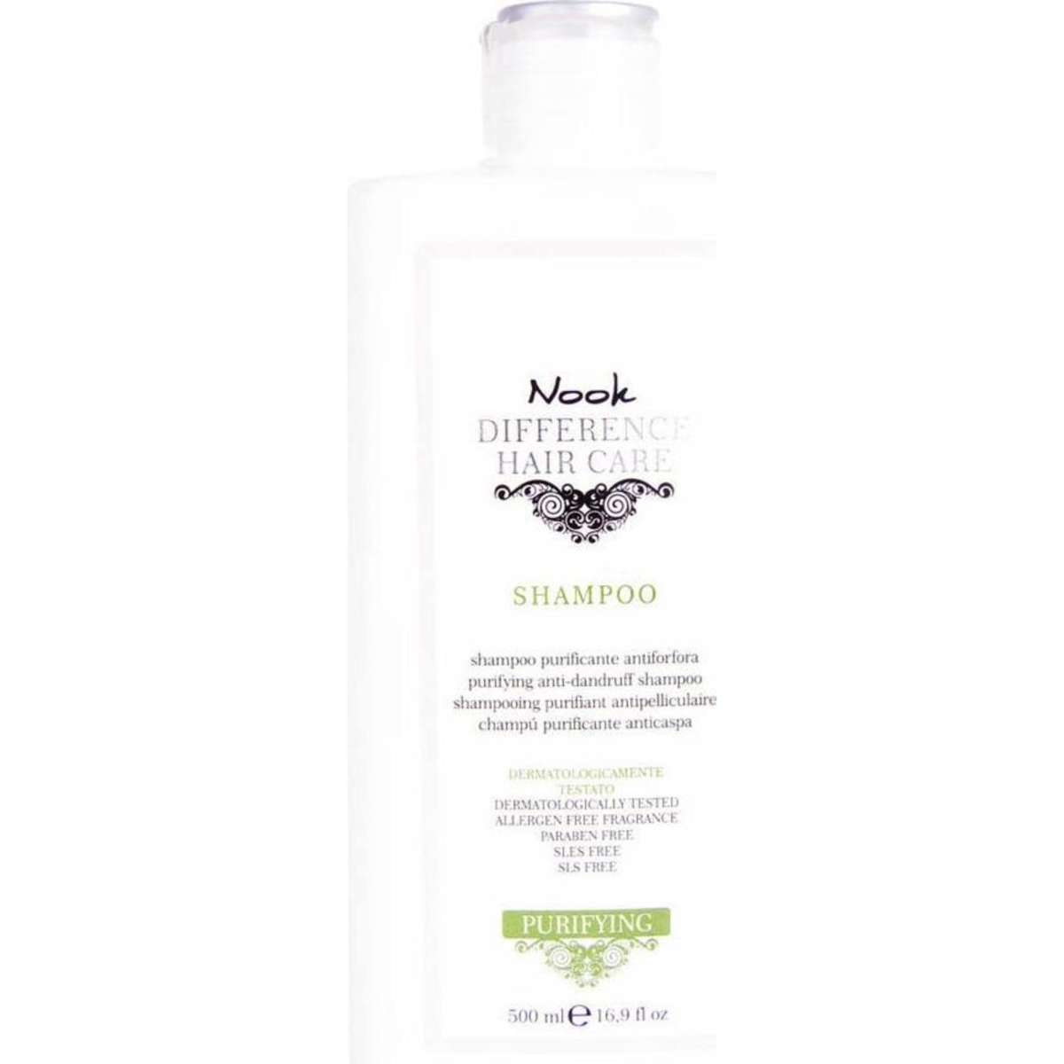 Nook Difference Hair Care Purifying Anti-Dandruff Shampoo 500ml – The ...