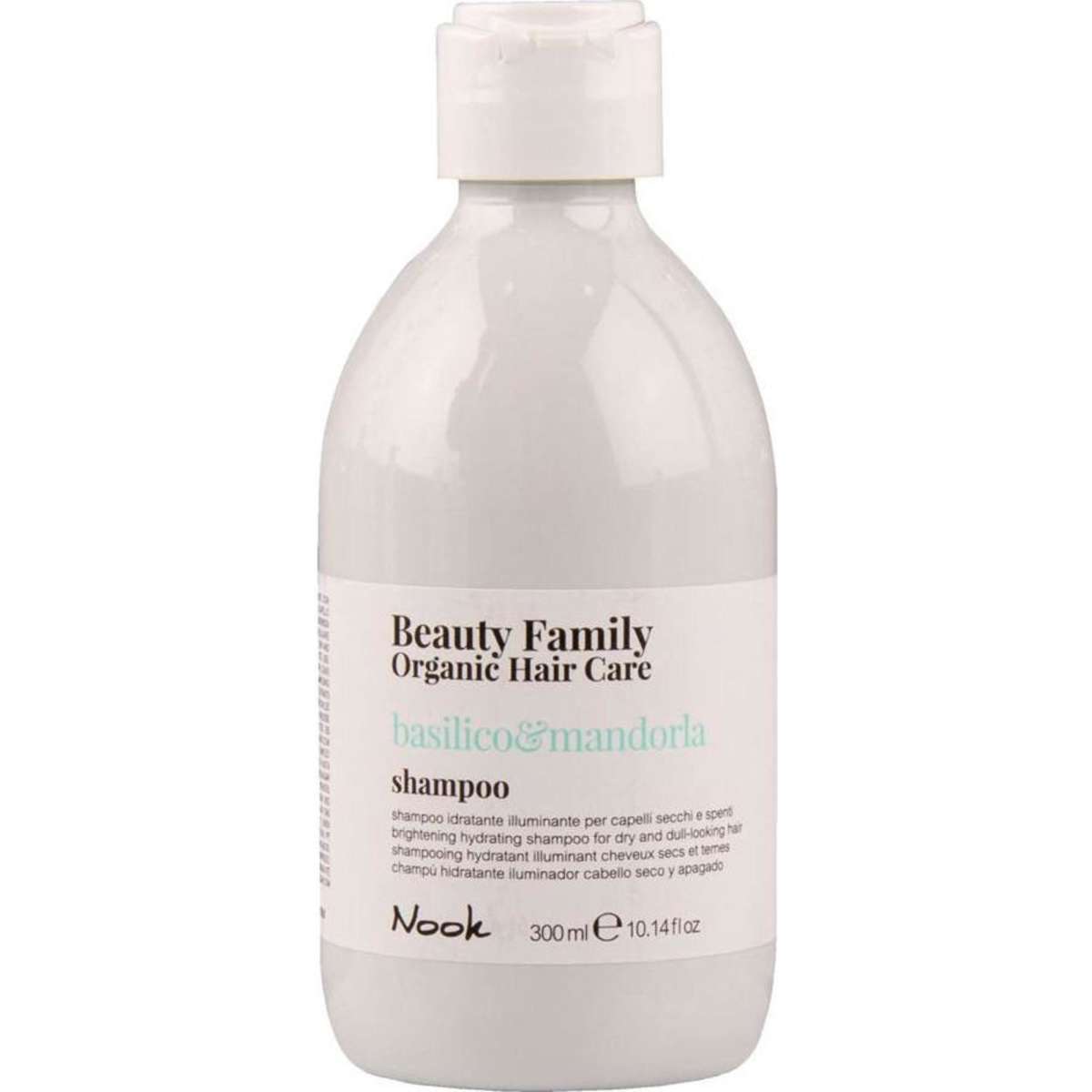 Nook Beauty Family Organic Hair Care Basilico&Mandorla Shampoo 300ml ...