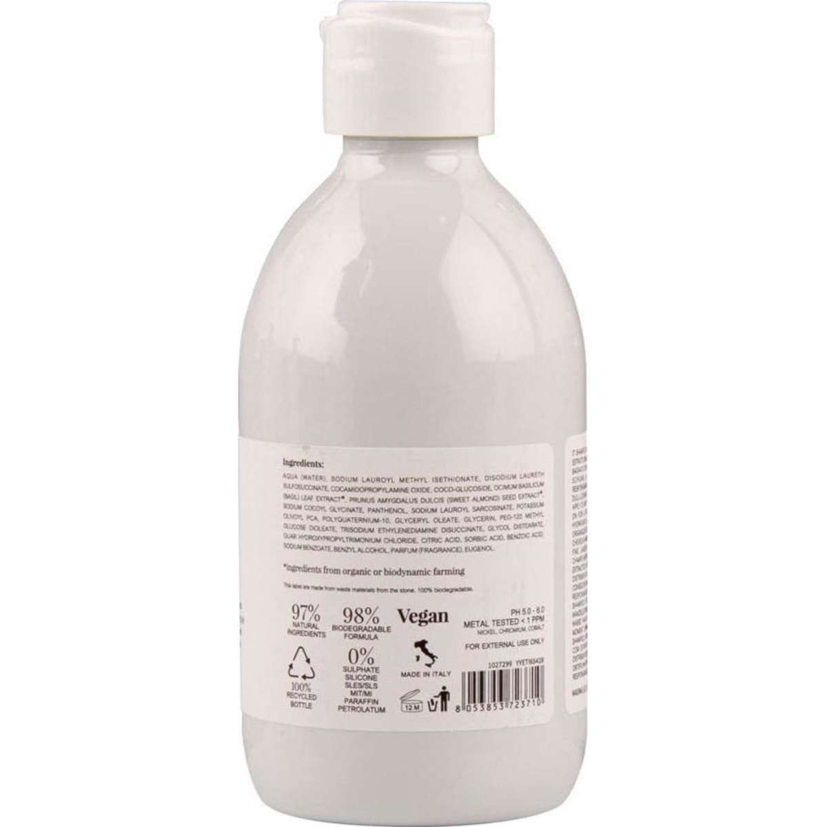 Nook Beauty Family Organic Hair Care Basilico&Mandorla Shampoo 300ml ...