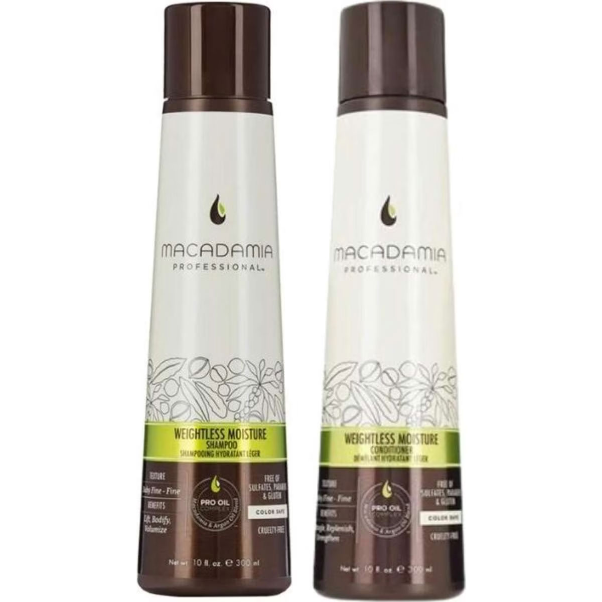 Macadamia Professional Weightless Shampoo & Conditioner 300mL Duo – The ...