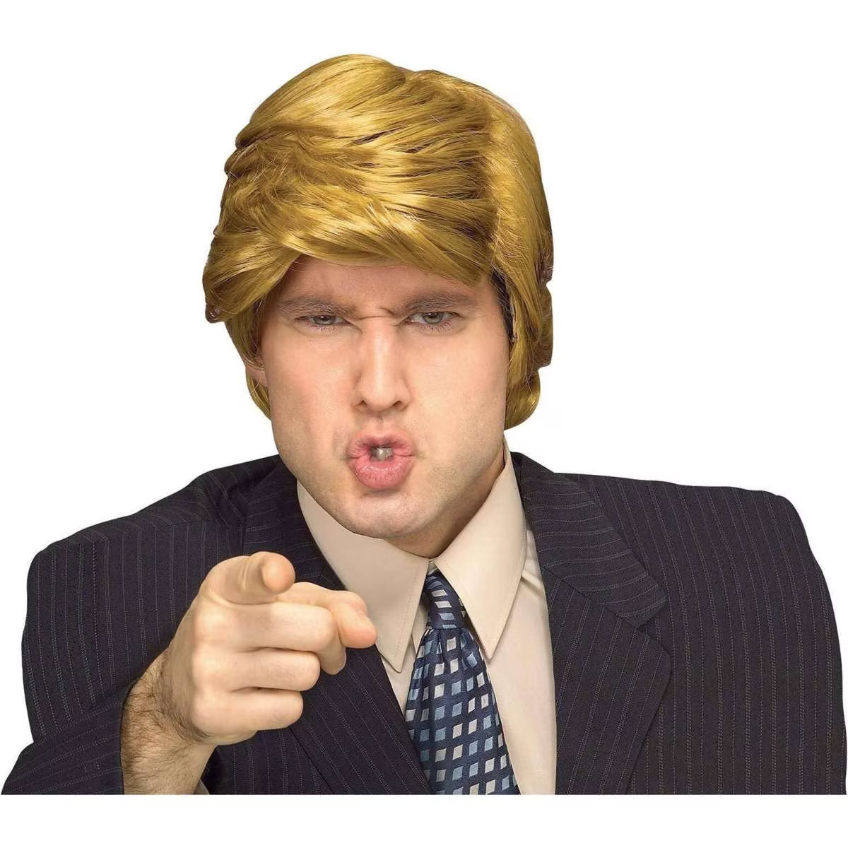 Rubies Billionaire Wig Blonde Hair Dress Up Accessory Adult – The ...