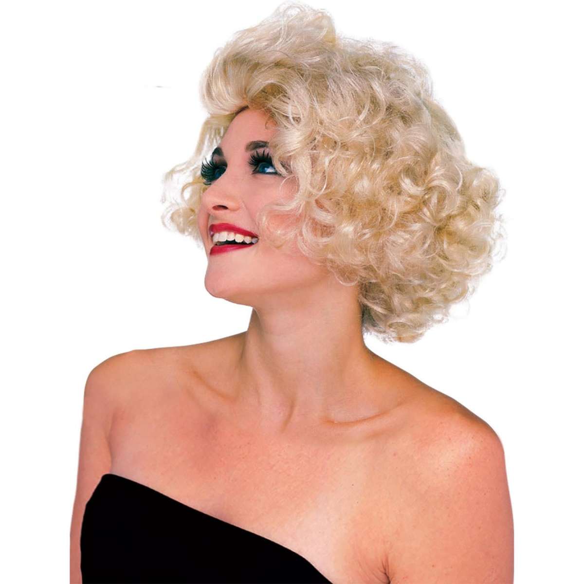 Rubies Hollywood Marilyn Monroe 20s Starlet Blonde Wig Adult Curly Hair