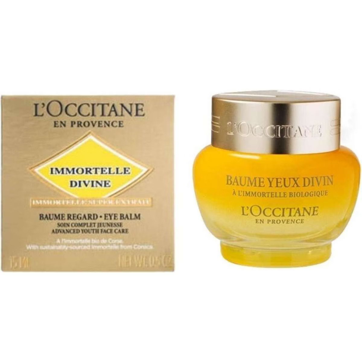 L’Occitane Immortelle Divine Eye Balm 15mL – The Australian Products