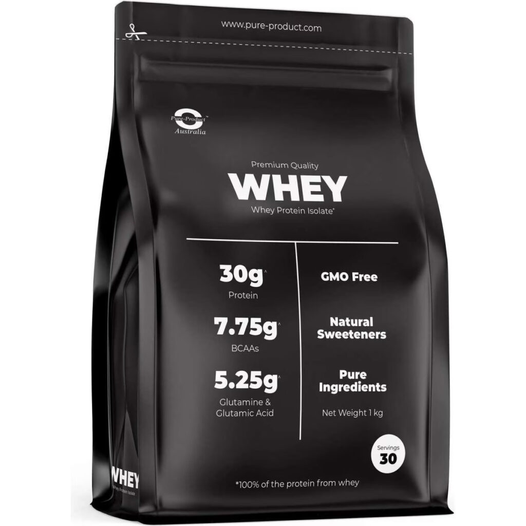 Pure Product Australia Whey Protein Isolate 3kg Cookies & Cream No Shaker Glass – The Australian ...