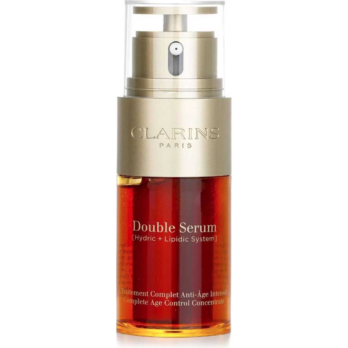 Clarins Double Serum (Hydric + Lipidic System) Complete Age Control Concentrate 30ml/1oz – The ...