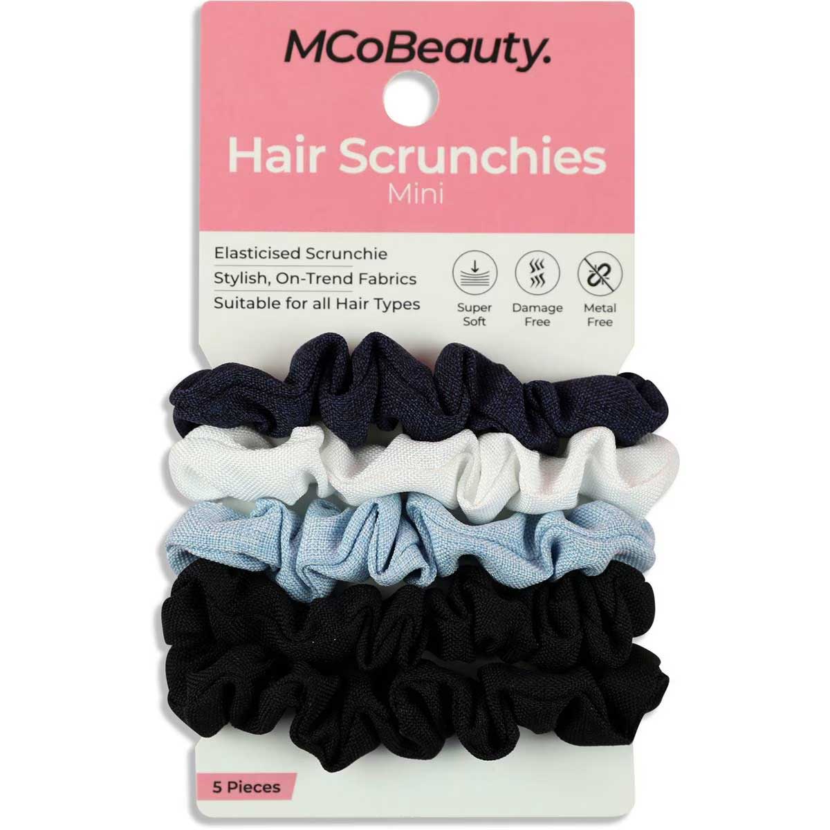 Mcobeauty Hair Scrunchies Mini Assorted 5 Pack – The Australian Products